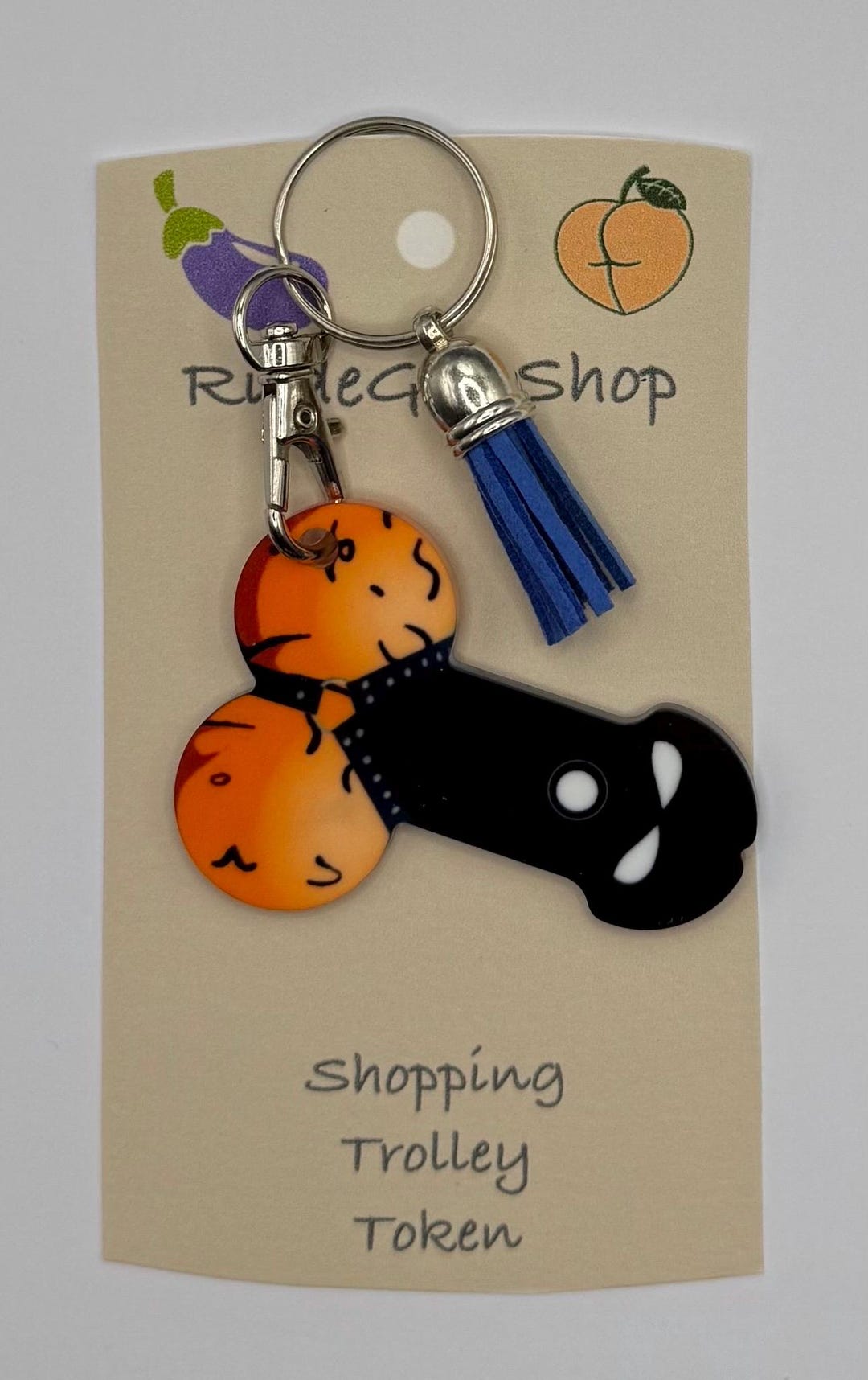 Gimp Mask Willy Shopping Trolley Token - Etsy