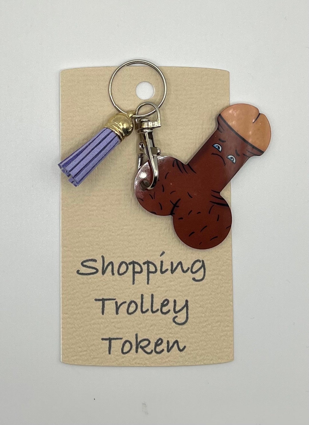 Shopping Trolley Token - Willy - Etsy