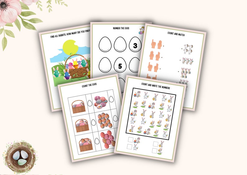 Easter Activity Pack, Easter Preschool Activities, Easter Coloring ...