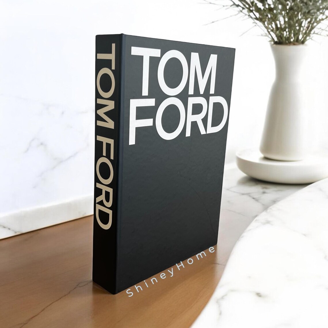 Luxury Decorative Book Box, Tom Ford Book Box, Openable Book Box, Home ...