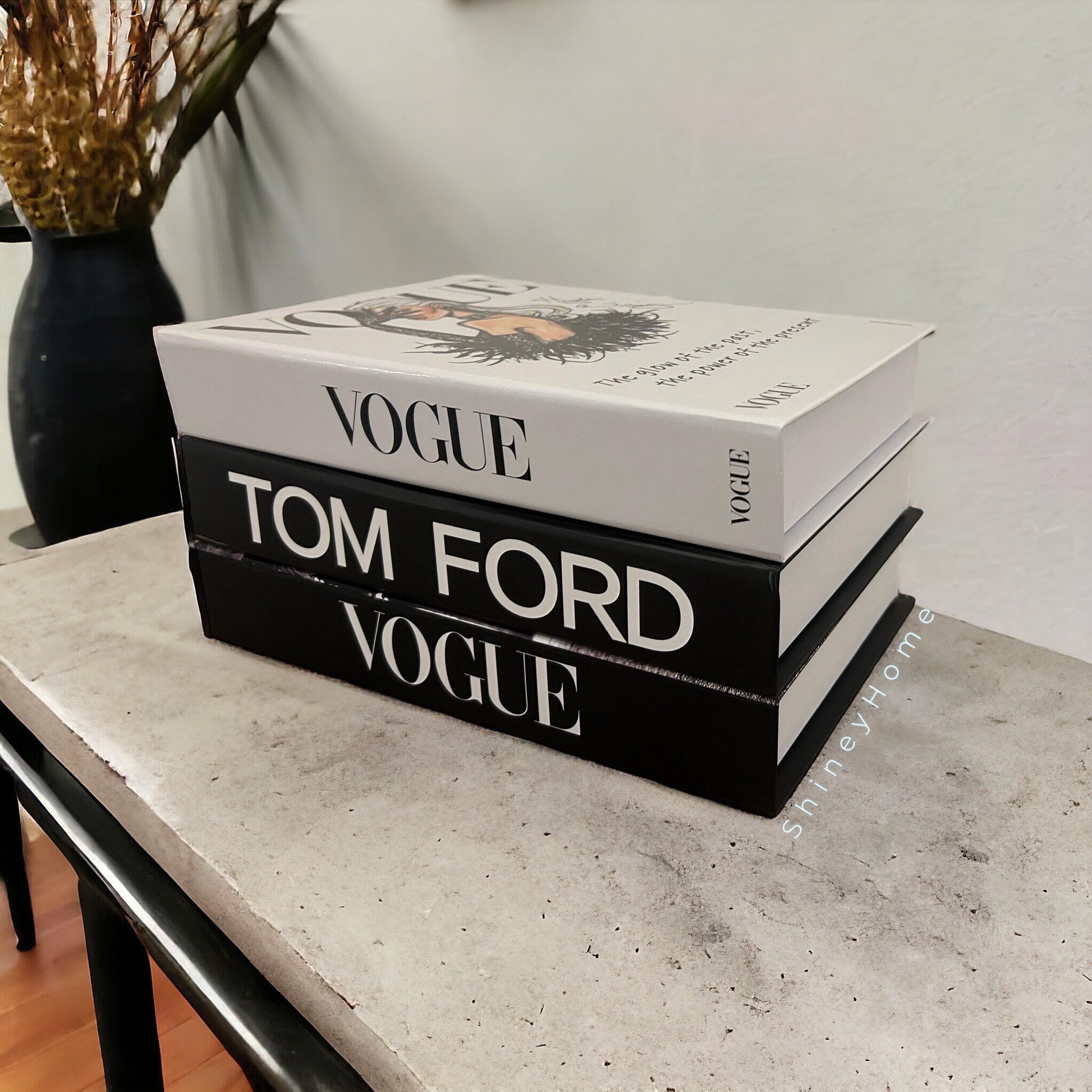 Luxury Decorative Book Box, Tom Ford Book Box, Openable Book Box, Home ...