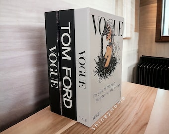 Luxury Decorative Book Box, Tom Ford Book Box, Openable Book Box, Home ...