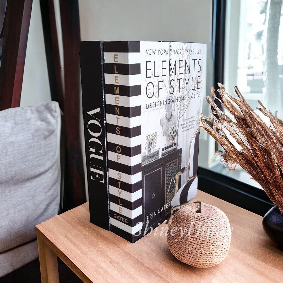 Luxury Decorative Book Box, Tom Ford Book Box, Openable Book Box, Home ...