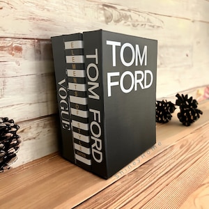 Luxury Decorative Book Box, Tom Ford Book Box, Openable Book Box, Home ...