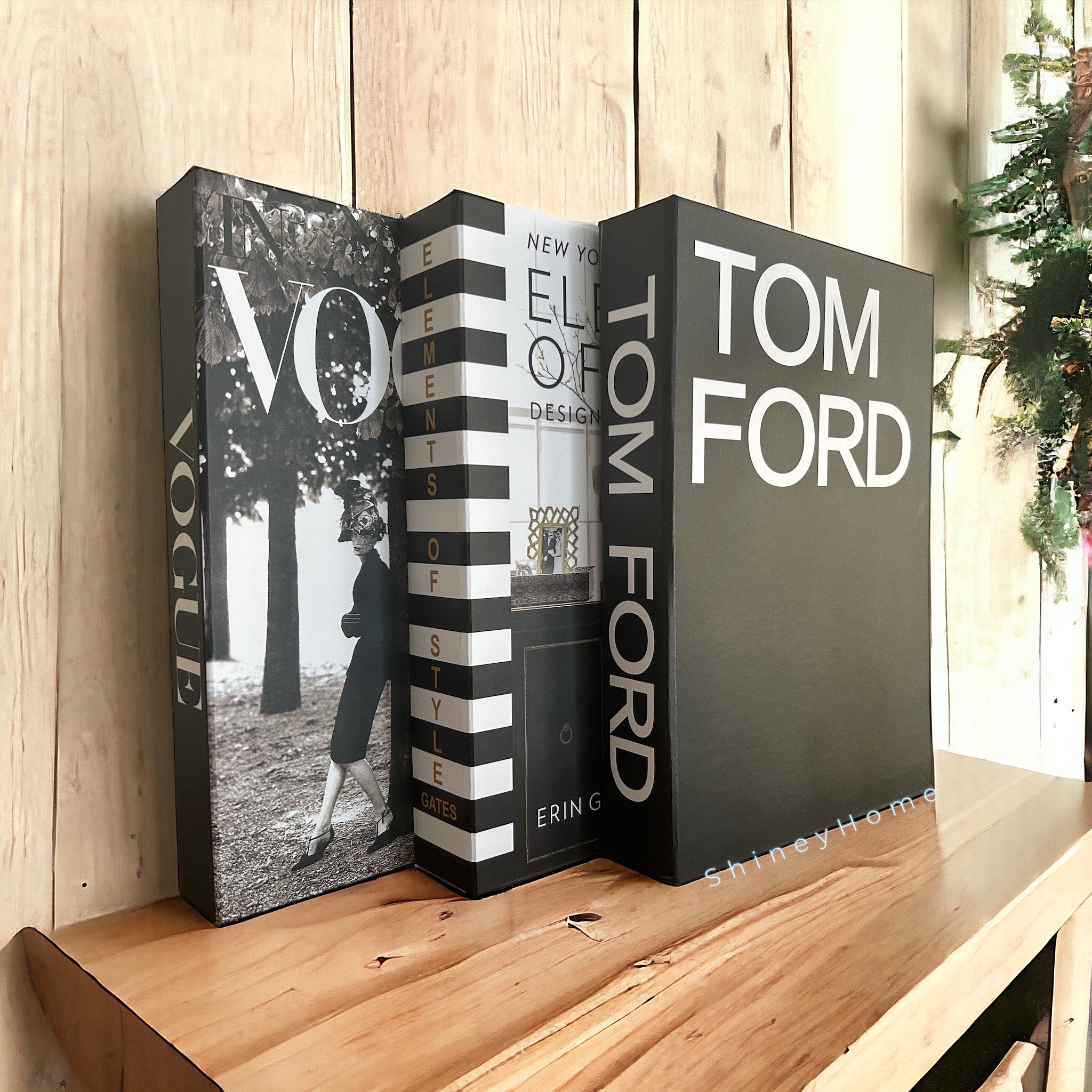 Luxury Decorative Book Box, Tom Ford Book Box, Openable Book Box, Home ...