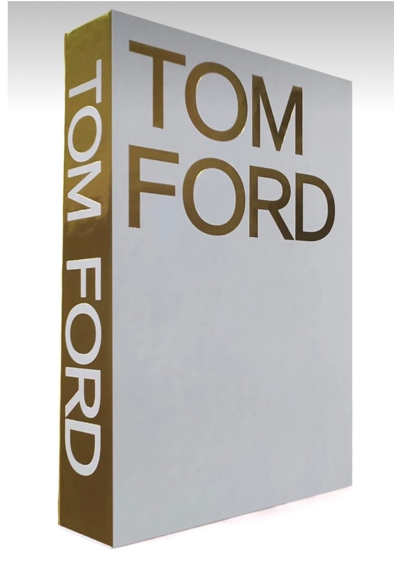 Luxury Decorative Book Box, Tom Ford Book Box, Openable Book Box, Home ...