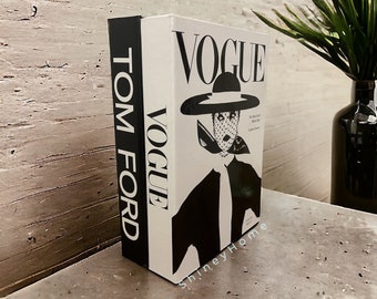 Luxury Decorative Book Box, Tom Ford Book Box, Openable Book Box, Home ...