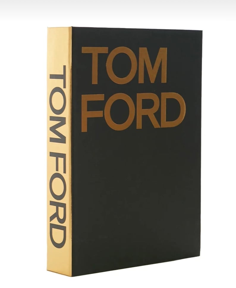 Luxury Decorative Book Box, Tom Ford Book Box, Openable Book Box, Home ...