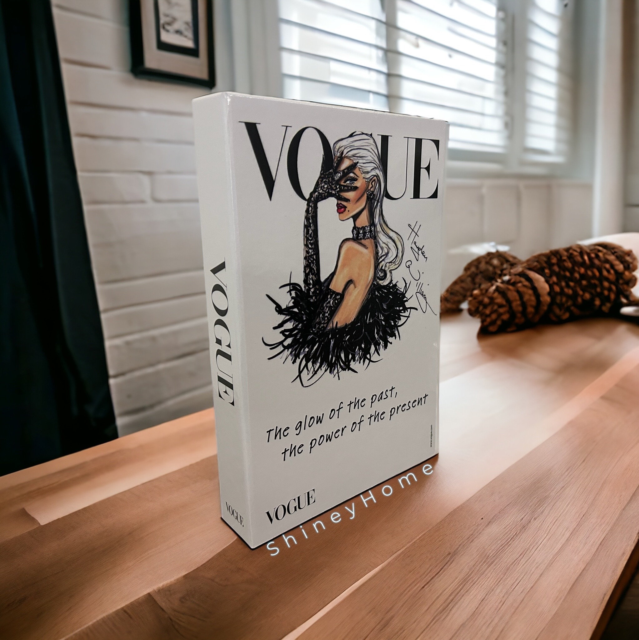 Luxury Decorative Book Box, Tom Ford Book Box, Openable Book Box, Home ...