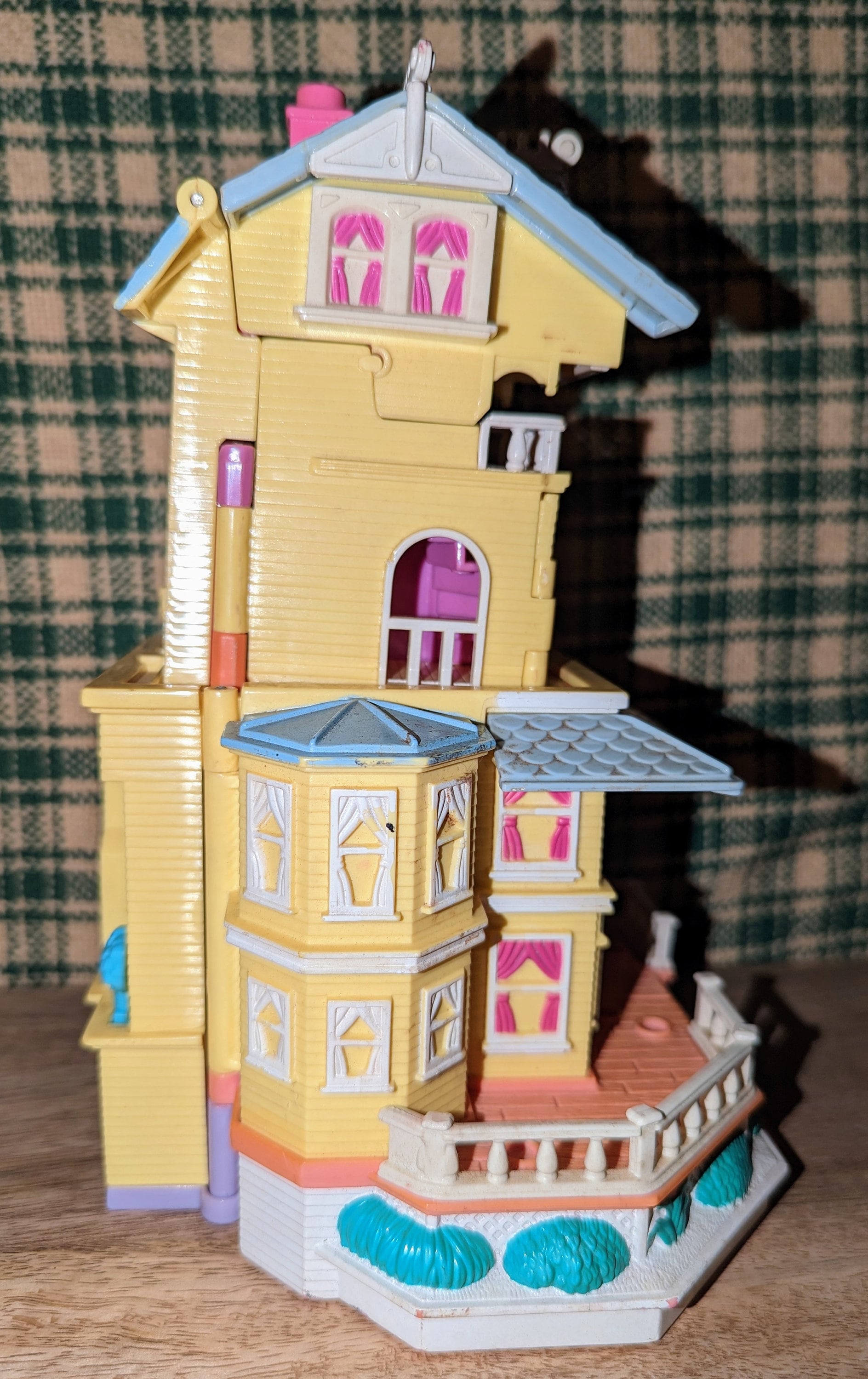 POLLY POCKET Bluebird Clubhouse Vintage Pollyville Mansion - Etsy