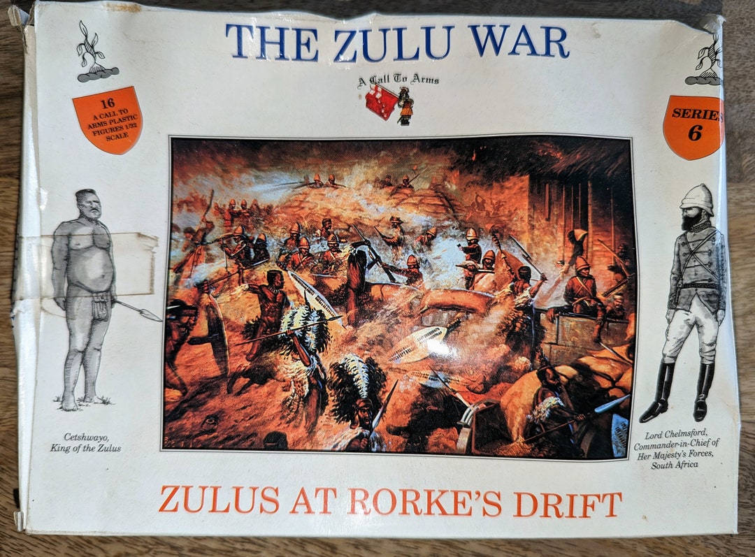 1/32 Scale A Call to Arms the ZULU WAR Zulus at Rorke's Drift Series 6 ...