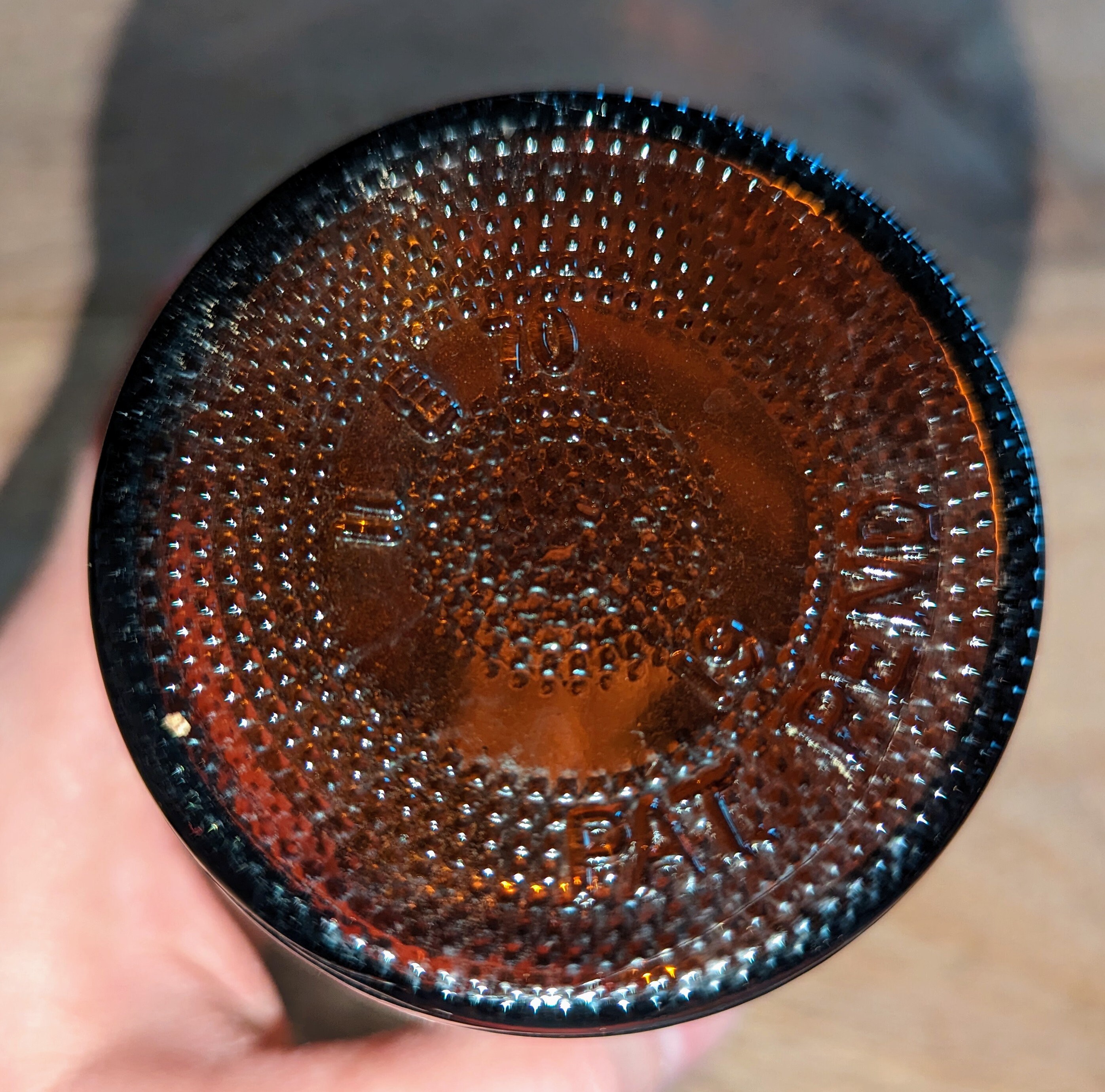 Amber Brown Glass Vintage Schmidt Draft Barrel Beer Bottles From 1960s ...