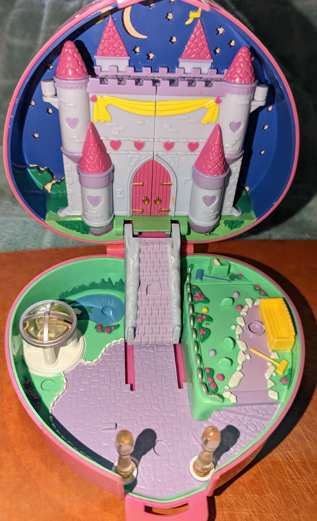 Vintage 1992 Polly Pocket starlight Castle by - Etsy