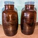 Amber Brown Glass Vintage Schmidt Draft Barrel Beer Bottles From 1960s ...