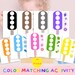 Color Matching Activity Book for Kids Color Sorting Activity Busy Book ...