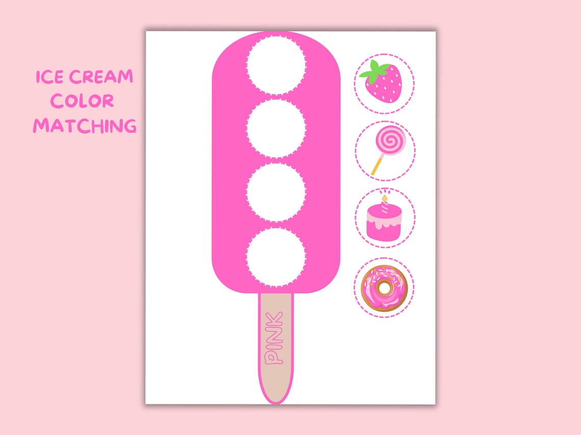 Color Matching Activity Book for Kids Color Sorting Activity Busy Book ...