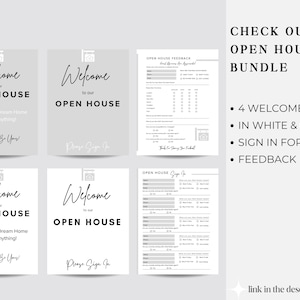 House Tour Review Form for Open House Guests Survey Template for Open ...
