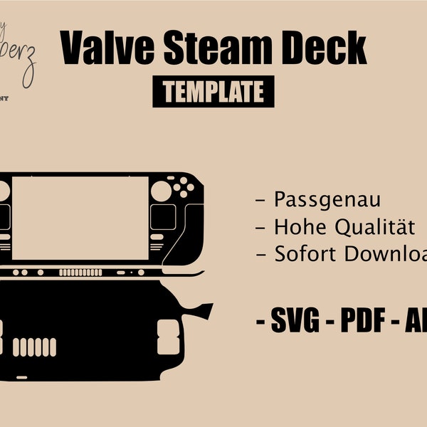 Steam Deck Skin Svg - Etsy