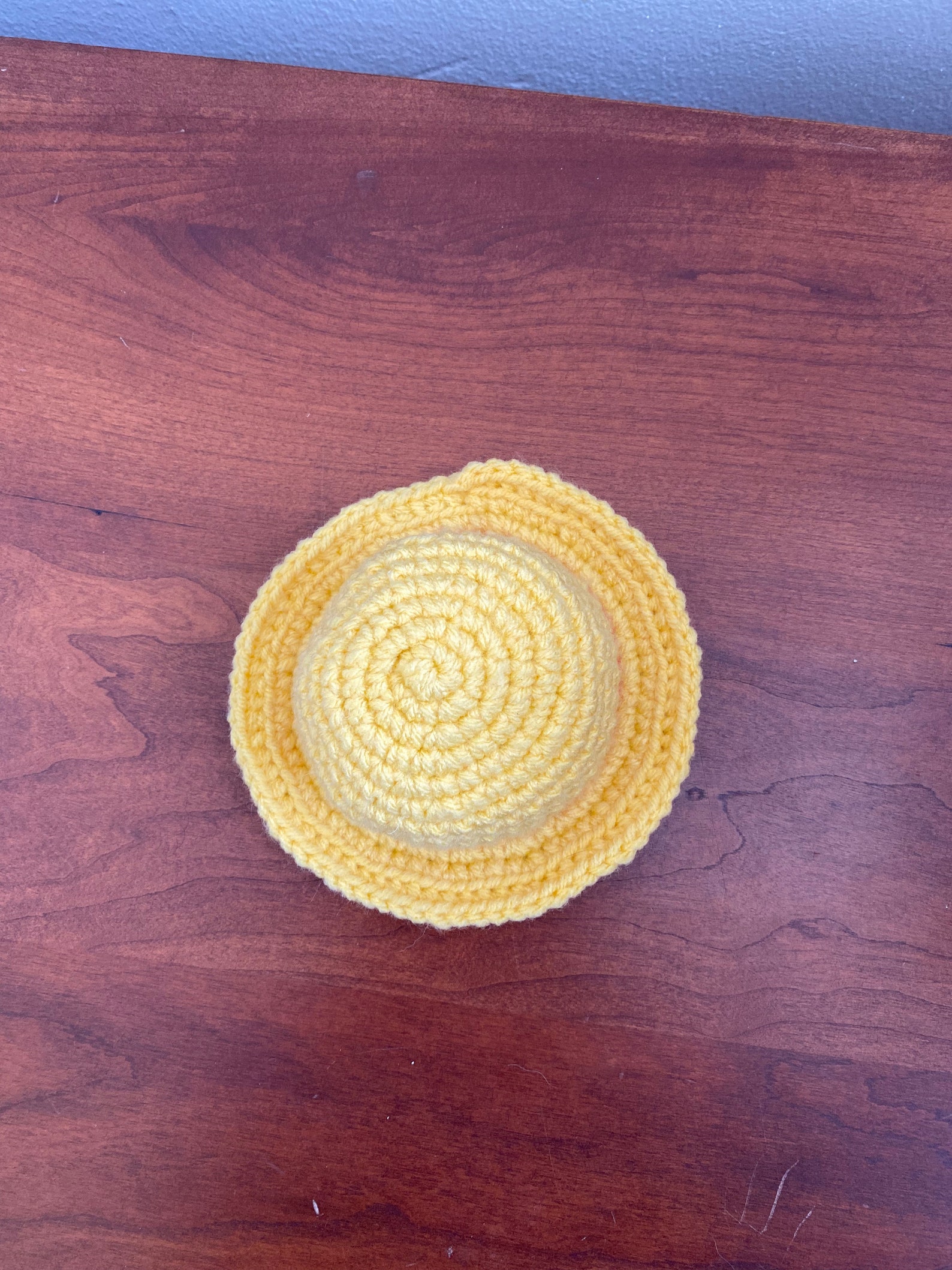 Luffys Crochet Straw Hat - Etsy