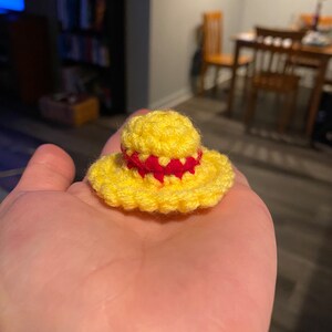 Luffy’s Crochet Straw Hat - Etsy