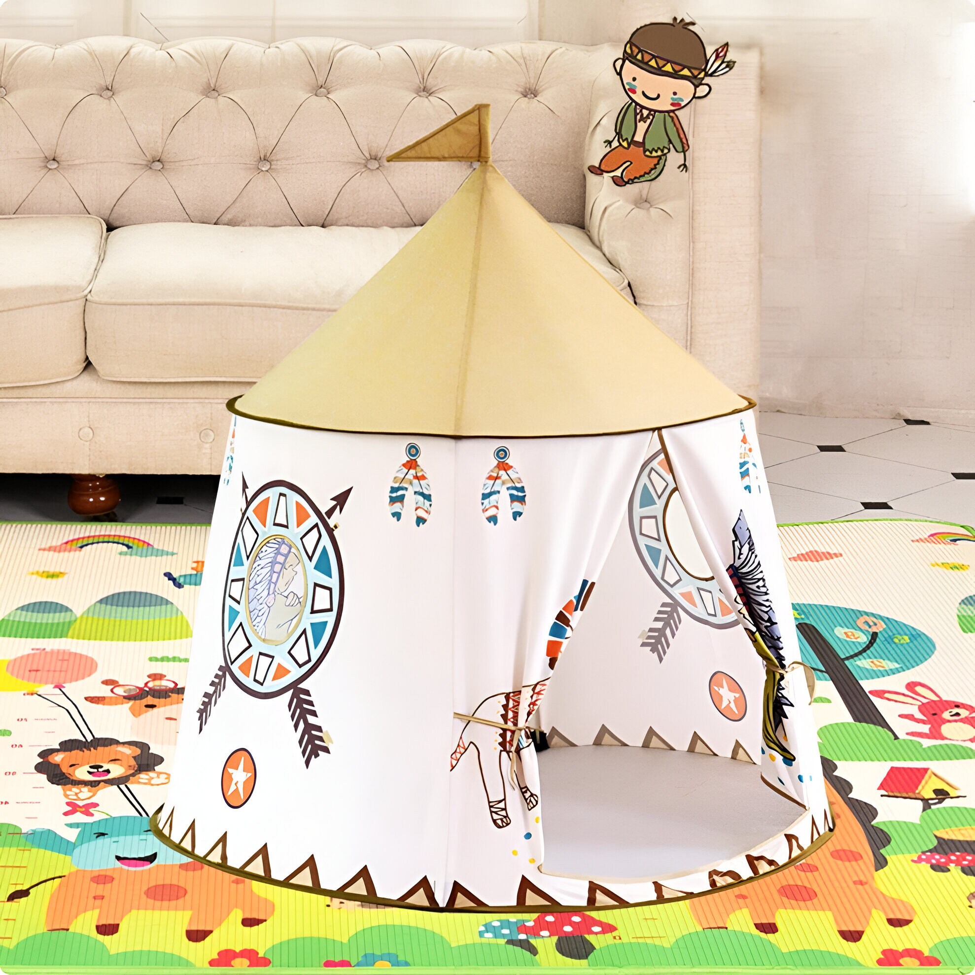 Large Tipi Tent Party Teepee Teepees Tent Girl Teepee - Etsy