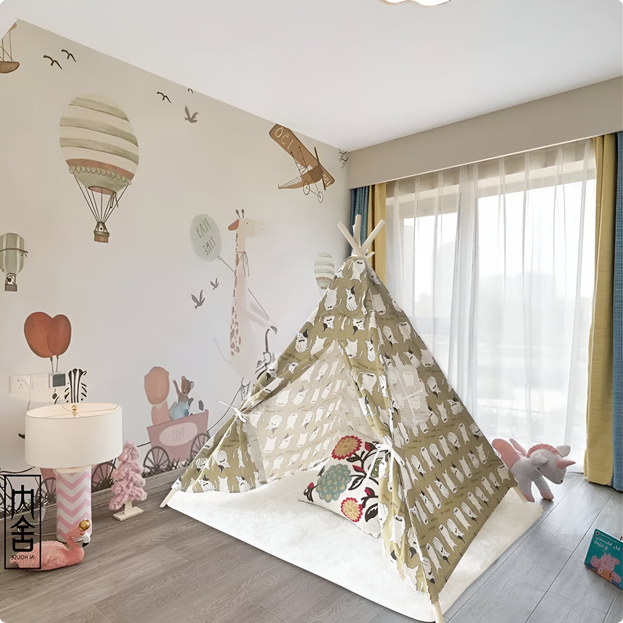 Teepee Indoor Teepee Tipi Tent Kids Kid Tent Play Teepee - Etsy
