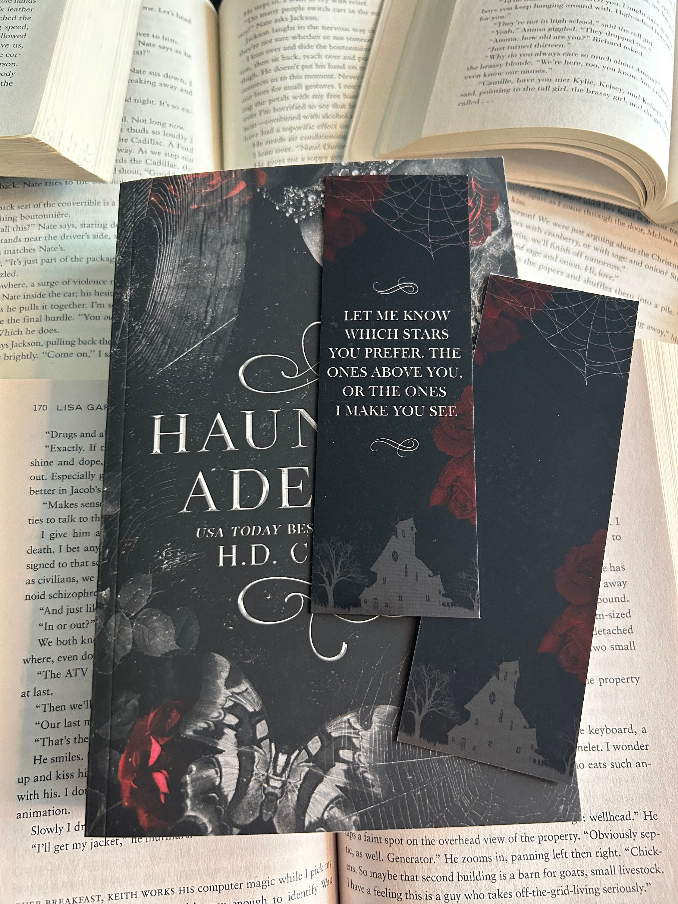 Haunting Adeline by HD Carlton Bookmark Booktok Bookmark - Etsy Canada