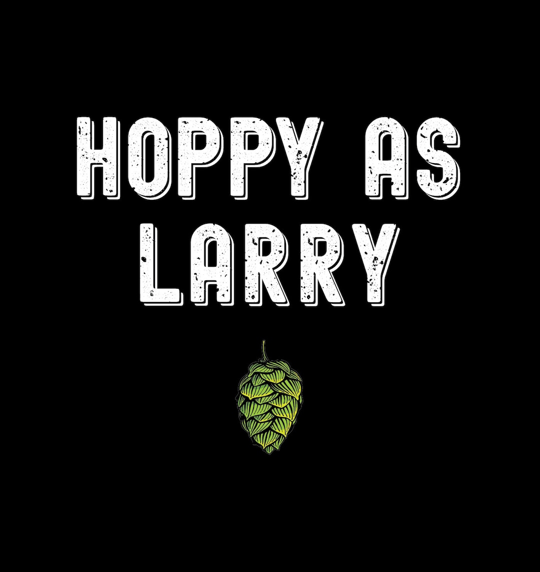 Hoppy as Larry 3" X 3" Sticker | Makes a Great Gift | Durable, Weather ...
