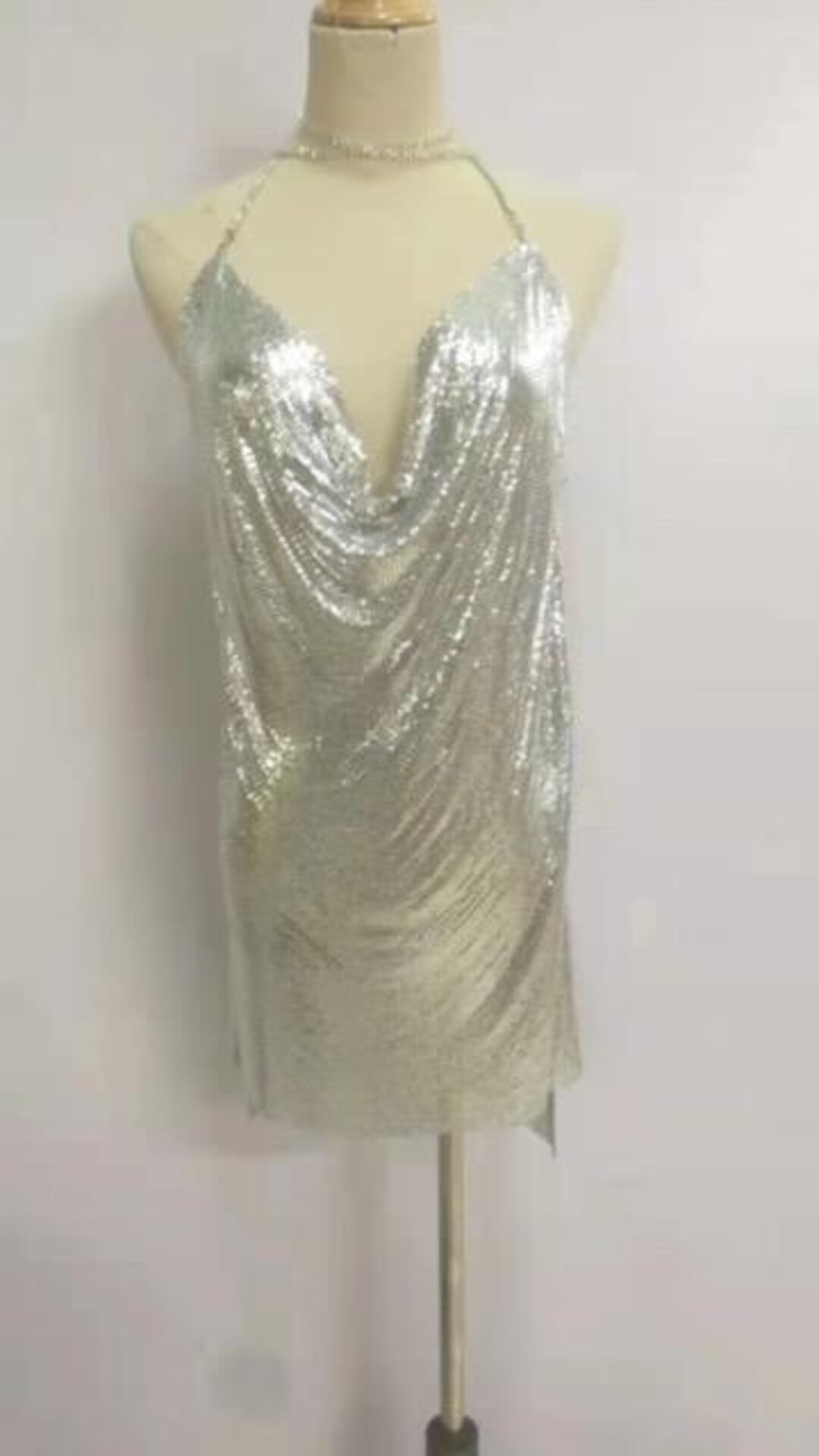 Chainmail Dress, Gold or Silver Dress - Etsy