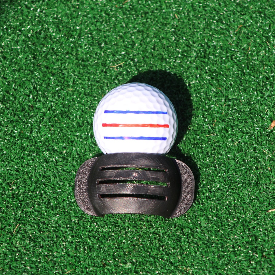 Triple Track/3 Putting Lines Golf Ball Stencil/marker Perfect Golf ...