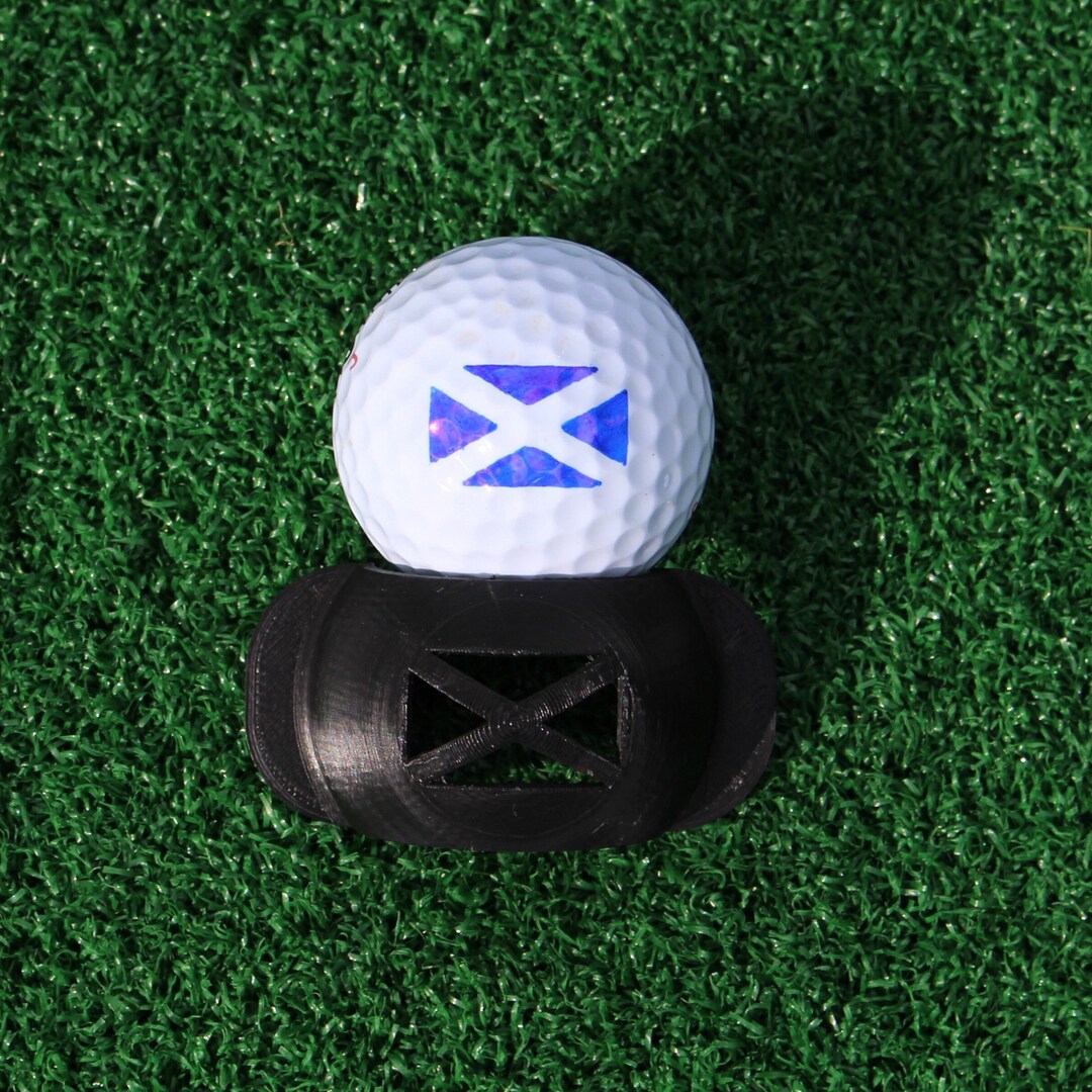 Scotland Flag Golf Ball Marker/stencil Perfect Golf Christmas Present ...