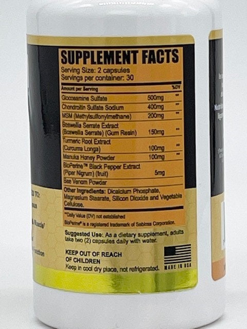 Bee Wisdom Venom Capsules 60 - Etsy