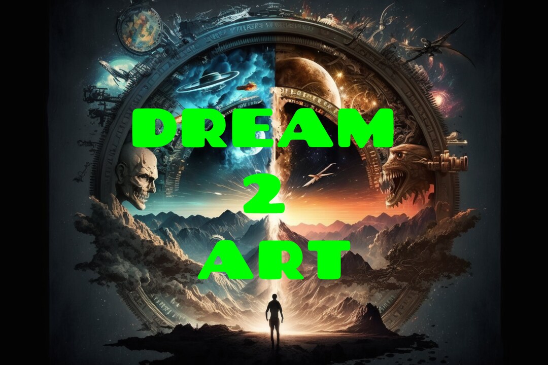 SAME DAY, Digital Dream Visualisation, Transform Your Dreams Into Art ...