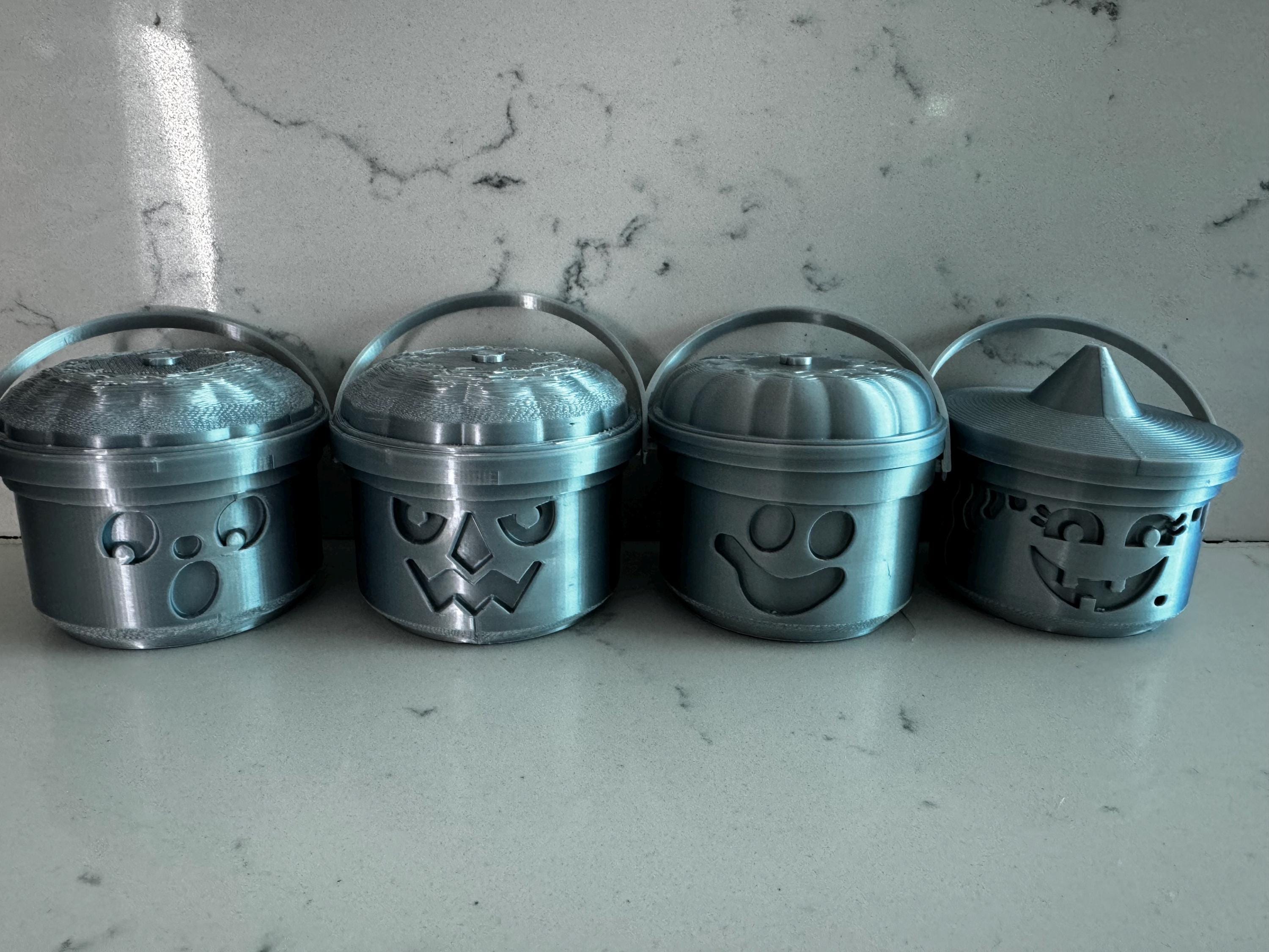 Mcdonalds Halloween Buckets, Cute, Mcghost, Mcwitch, Mcboo, Tiny ...