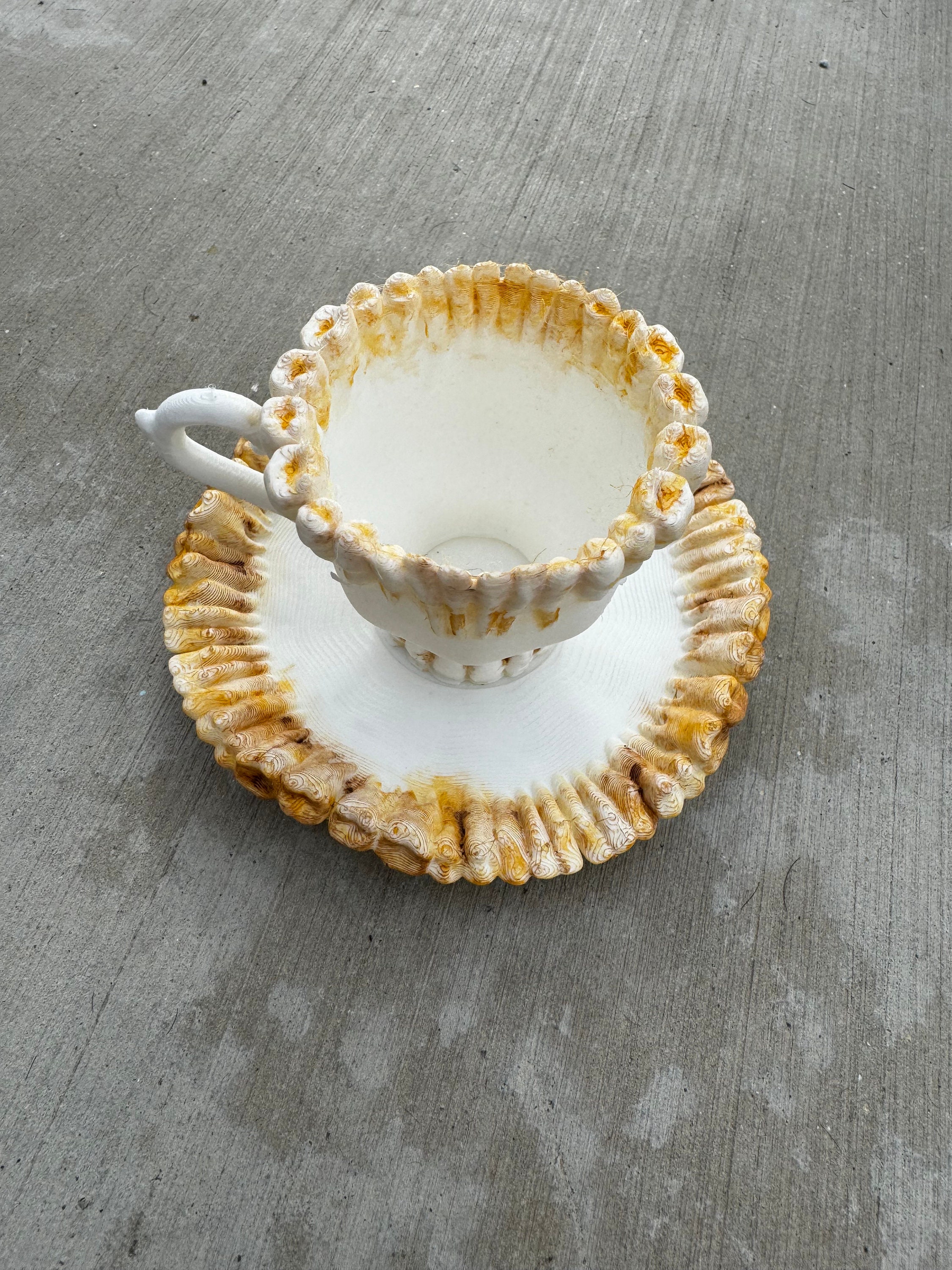 Cup of Teeth, Gothic, Gross, Gory, Black, Tea, Decor, Halloween, Creepy ...