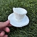 Resin Teeth Teacup With Saucer, Stained Decorative Oddity - Etsy