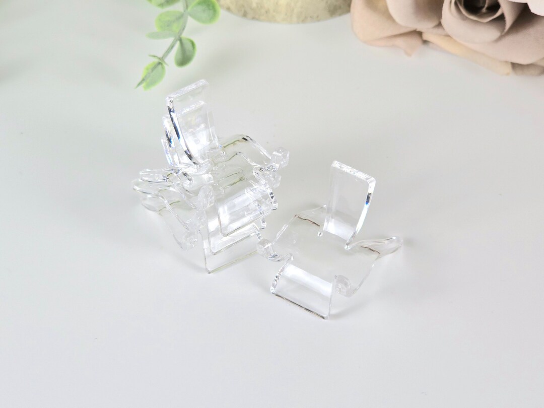 Display Stand for Crystal Hearts Fossils Minerals Crystal Holder for ...