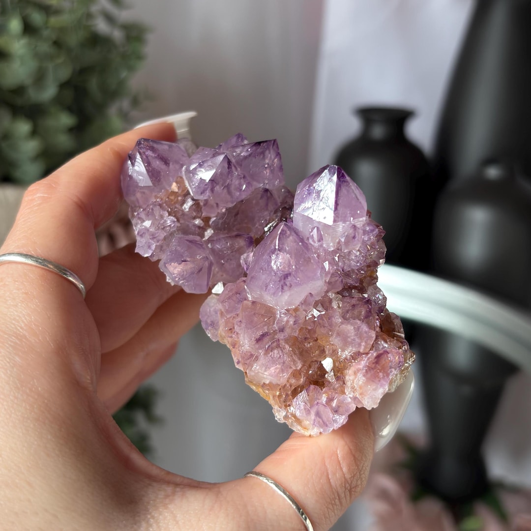 Beautiful Spirit Amethyst Cluster Purple Amethyst Crystal Cluster ...