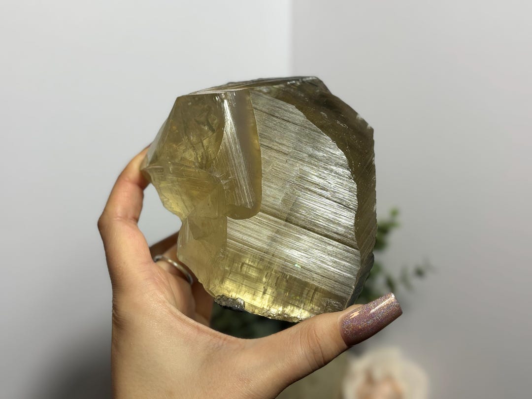 Large Calcite Crystal From Hubei Natural Calcite Mineral Specimen ...