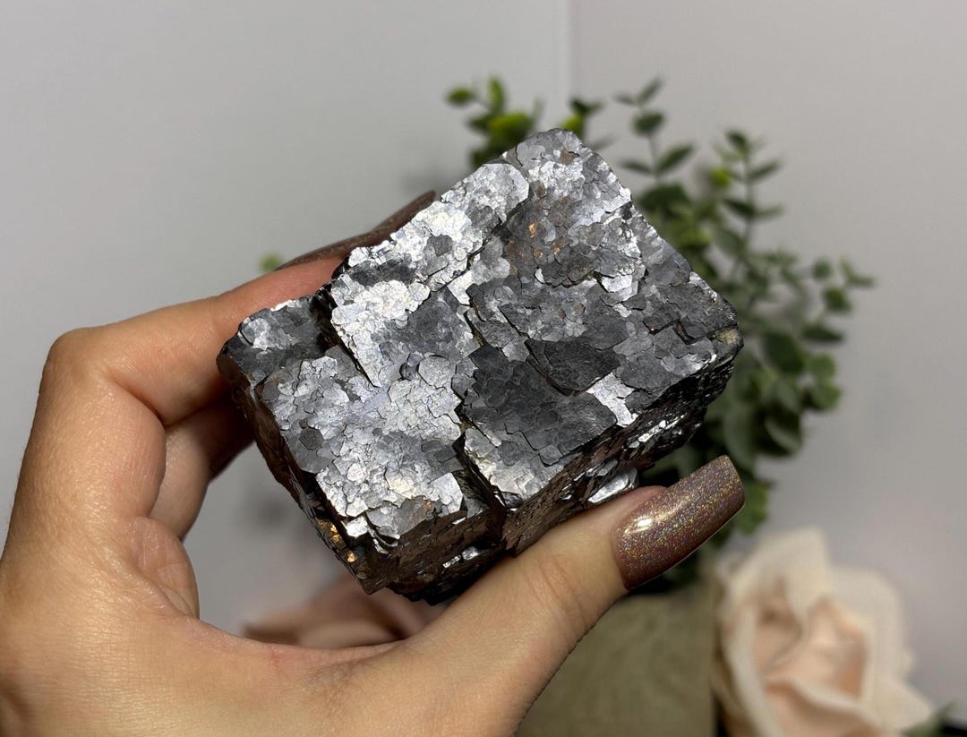 Incredible Self Floating Galena Cube Natural Cubic Galena Mineral ...