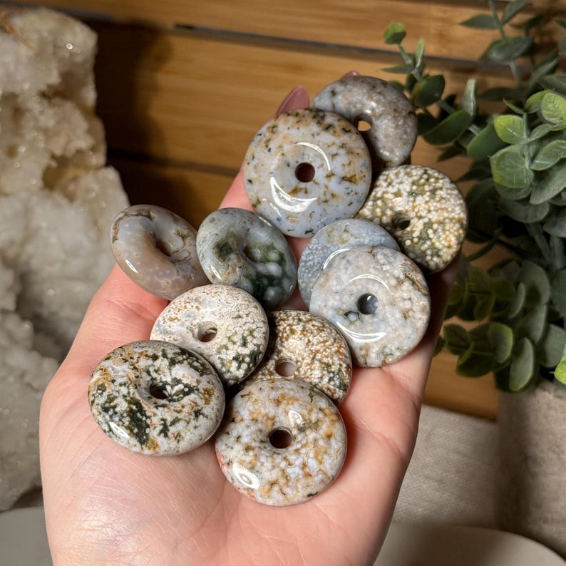 Orbicular Jasper Crystal Donut Pick Your Own Orbicular Jasper Donut ...