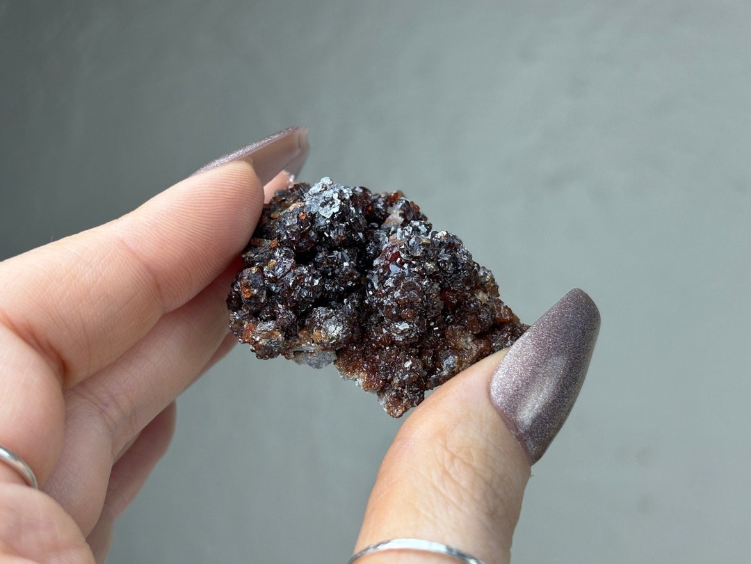 Red Sphalerite Mineral Specimen Natural Red Sphalerite Crystal Cluster ...
