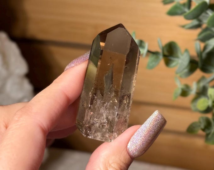 Smoky Quartz Crystal Point High Quality Natural Smoky Quartz Small ...