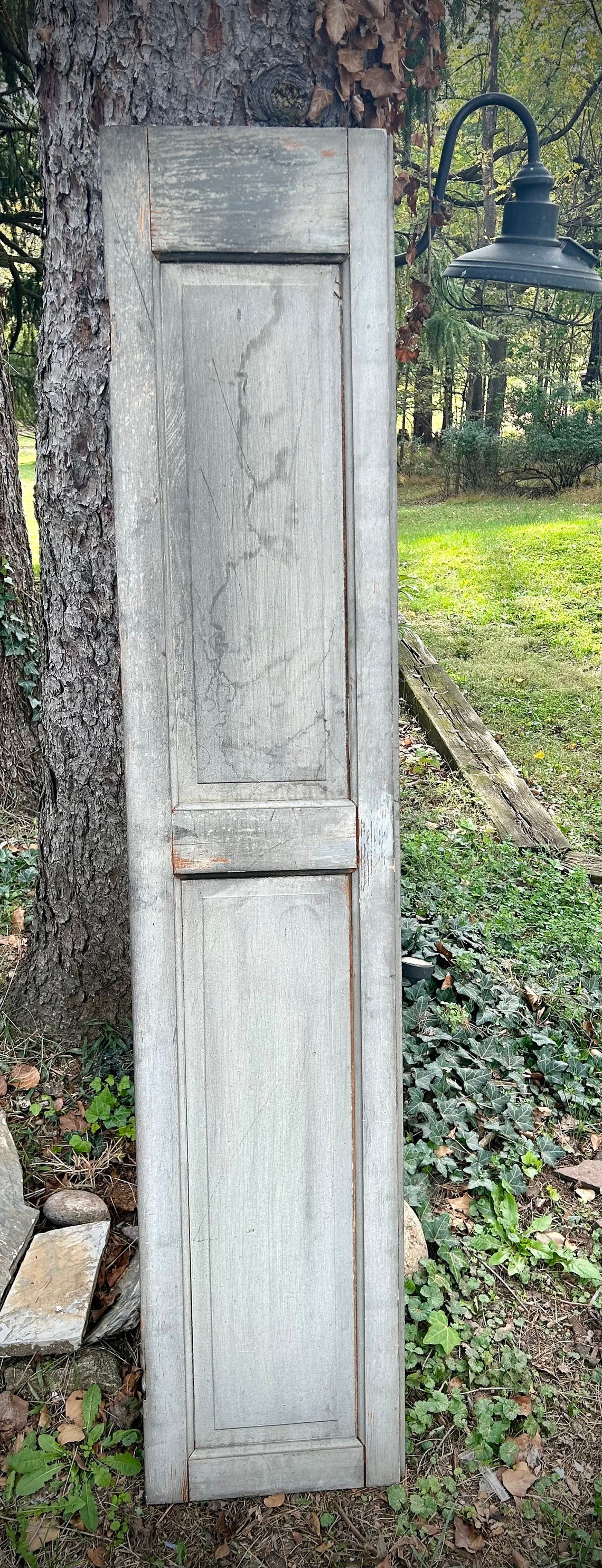 Authentic Wood Farmhouse Shutter Christmas Decorations Happy Holidays ...