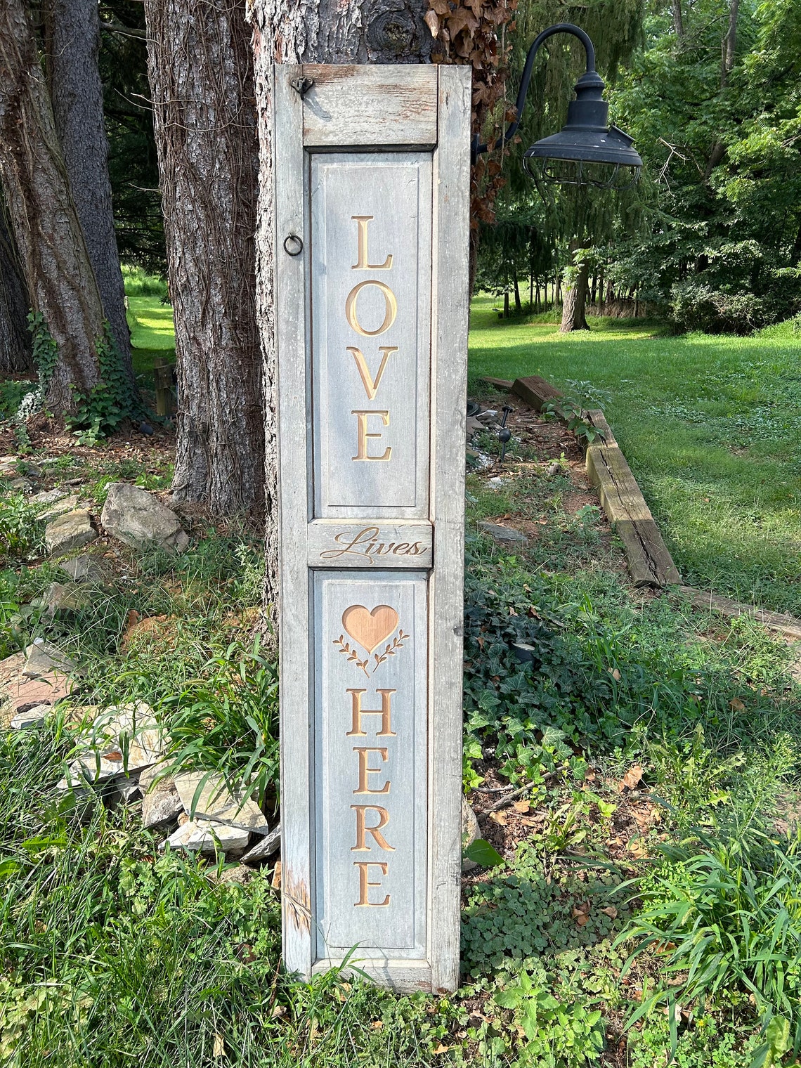 Old Solid Farmhouse Shutters, Rustic Shutters, Big Reclaimed Wood ...