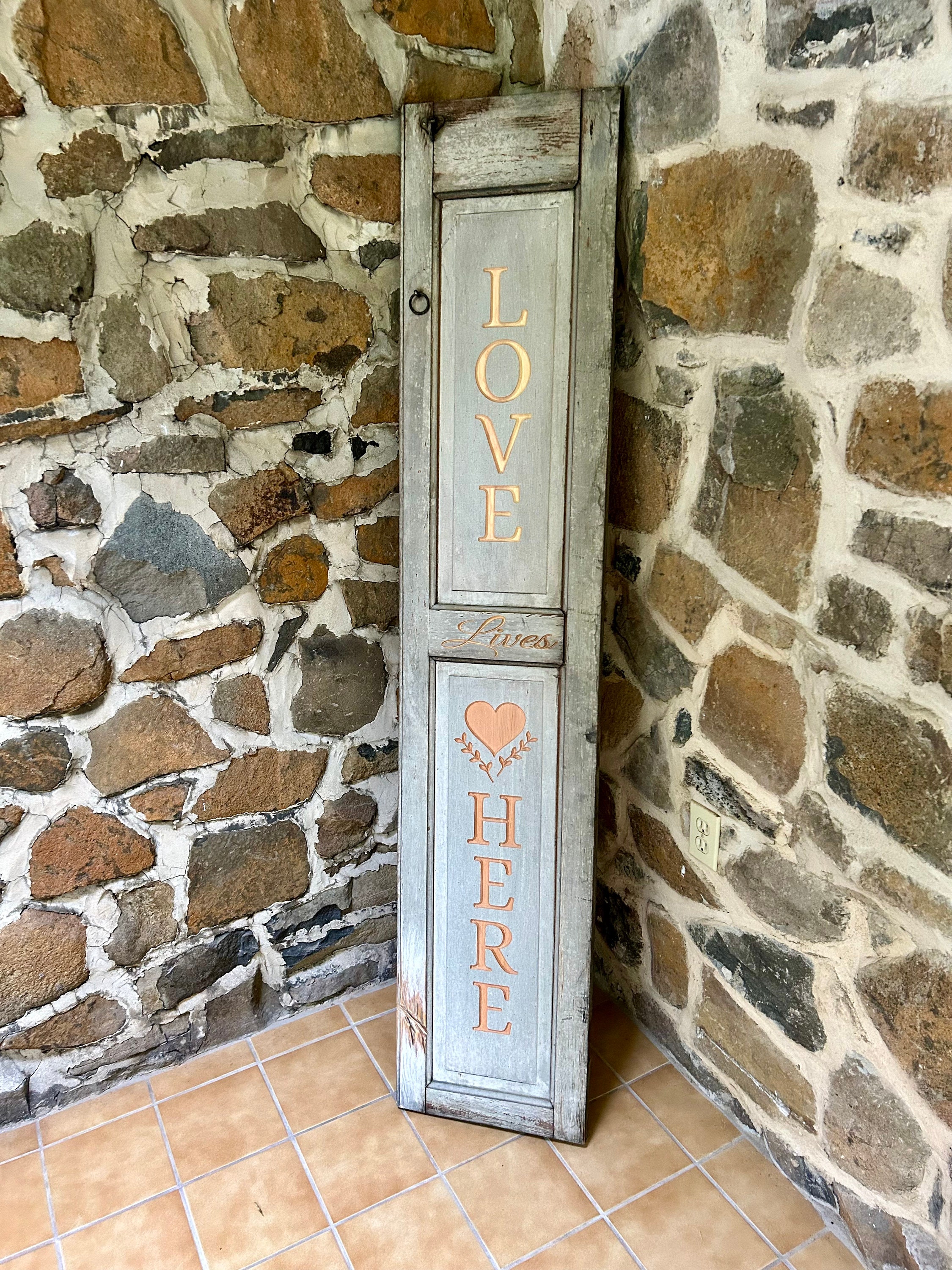 Old Solid Farmhouse Shutters, Rustic Shutters, Big Reclaimed Wood ...