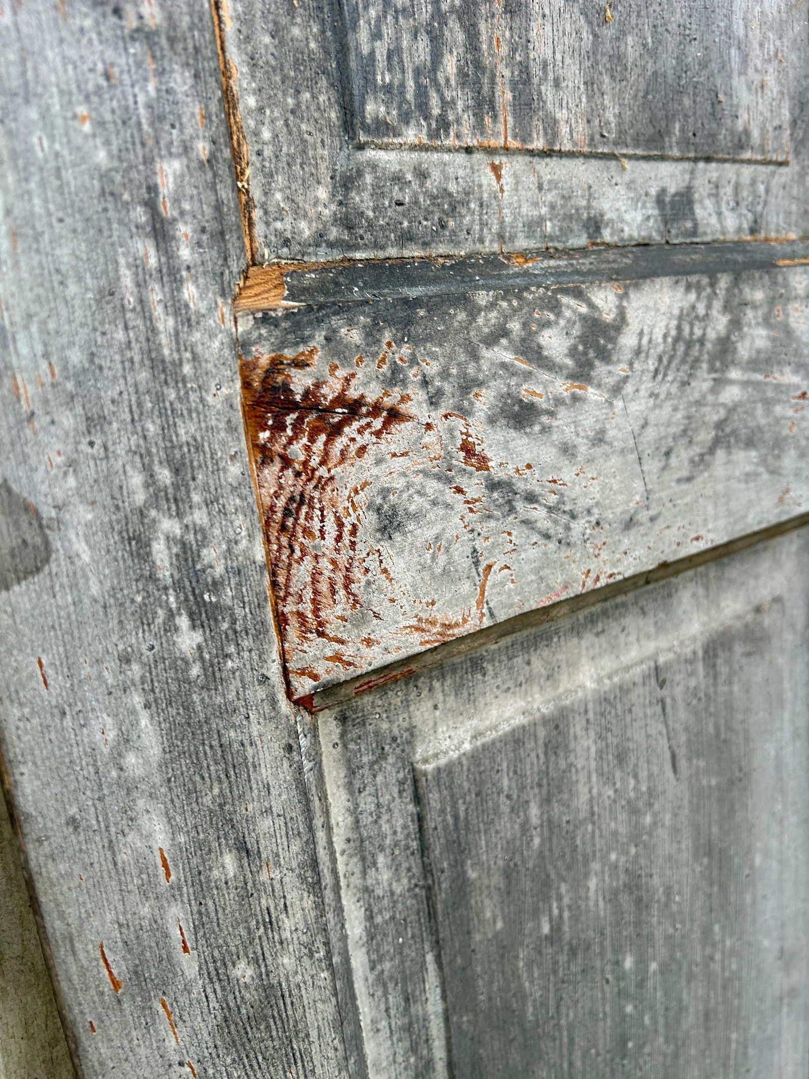 Antique Farmhouse Wood Shutters W/ Cast Iron Hinges – Custom CNC ...