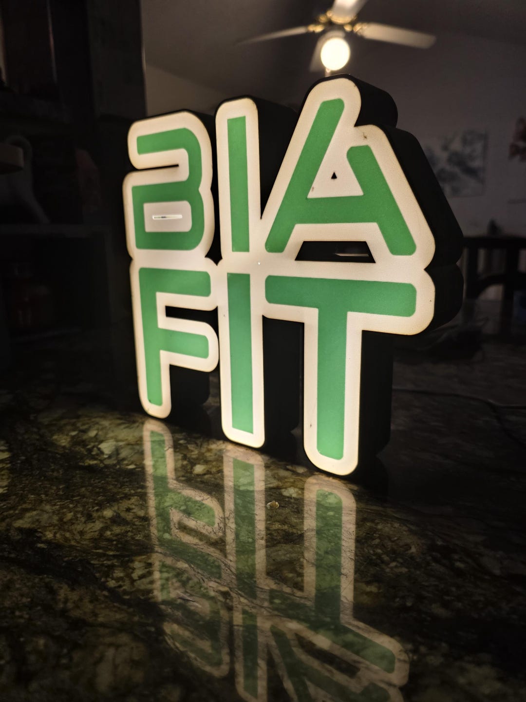 Custom Name LED Lightbox | Personalized 3D Printed Light Sign | Nursery ...
