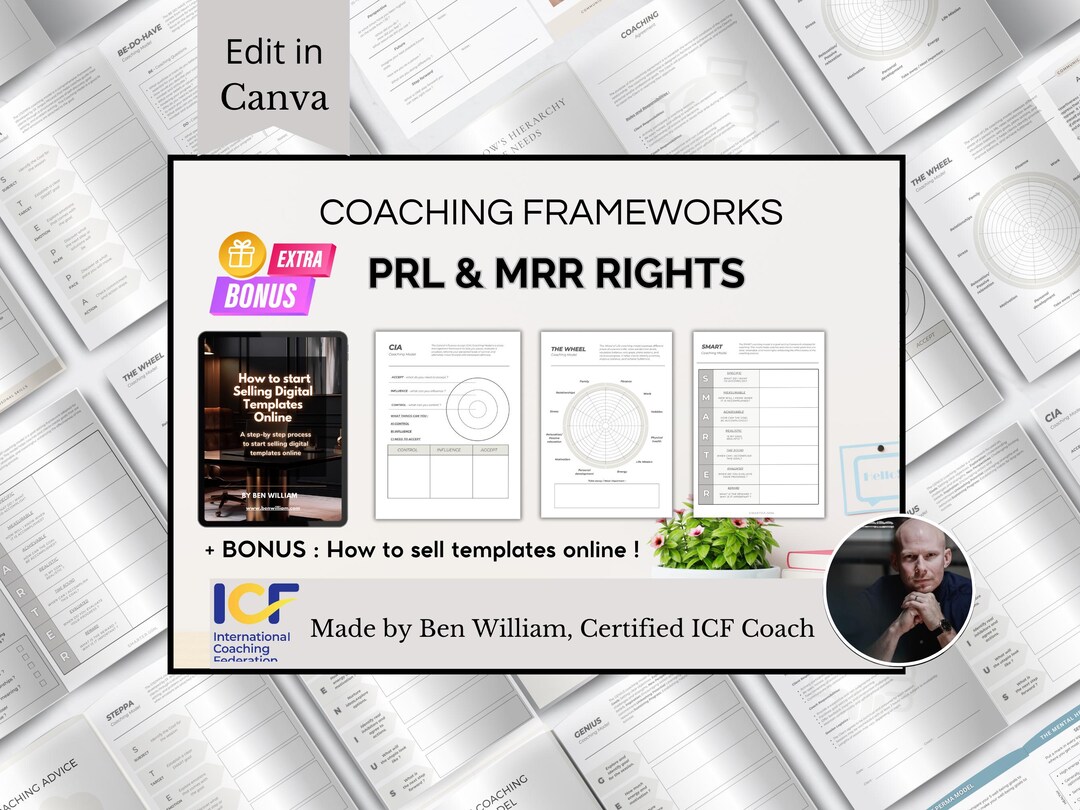 PRL MRR Coaching Canva Templates . Private Label Rights Coaching ...