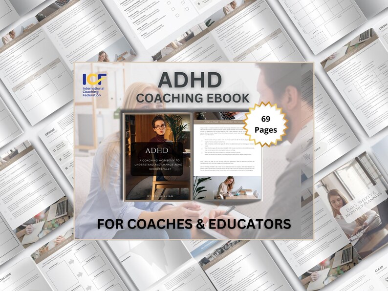 How to Manage Adh, Adhd Journal, Adhd Coaching Workbook, Adult Adhd ...